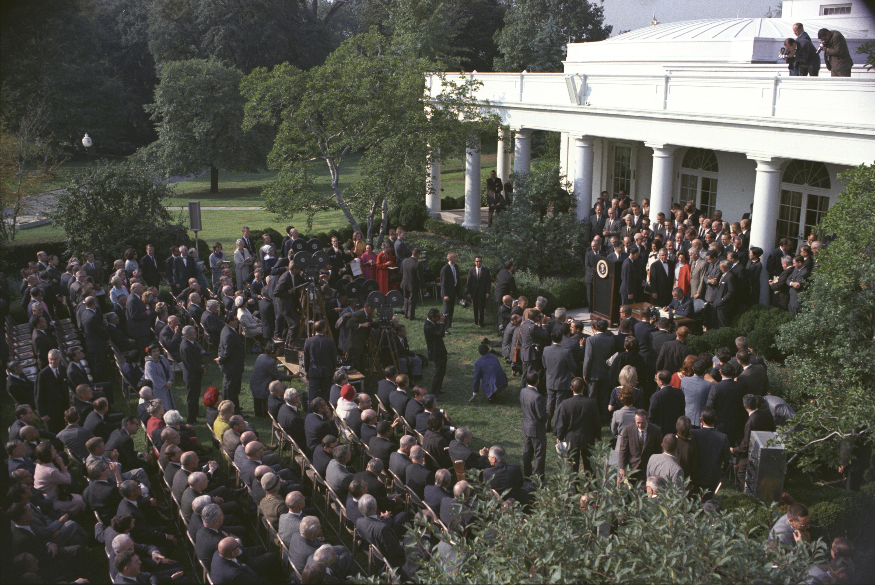 Photo - Signing of the National Foundation on the Arts and the ...