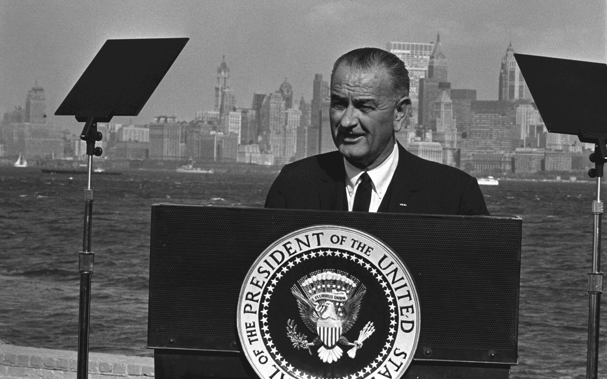 Photo - Signing of the Immigration and Nationality Act - LBJ Library