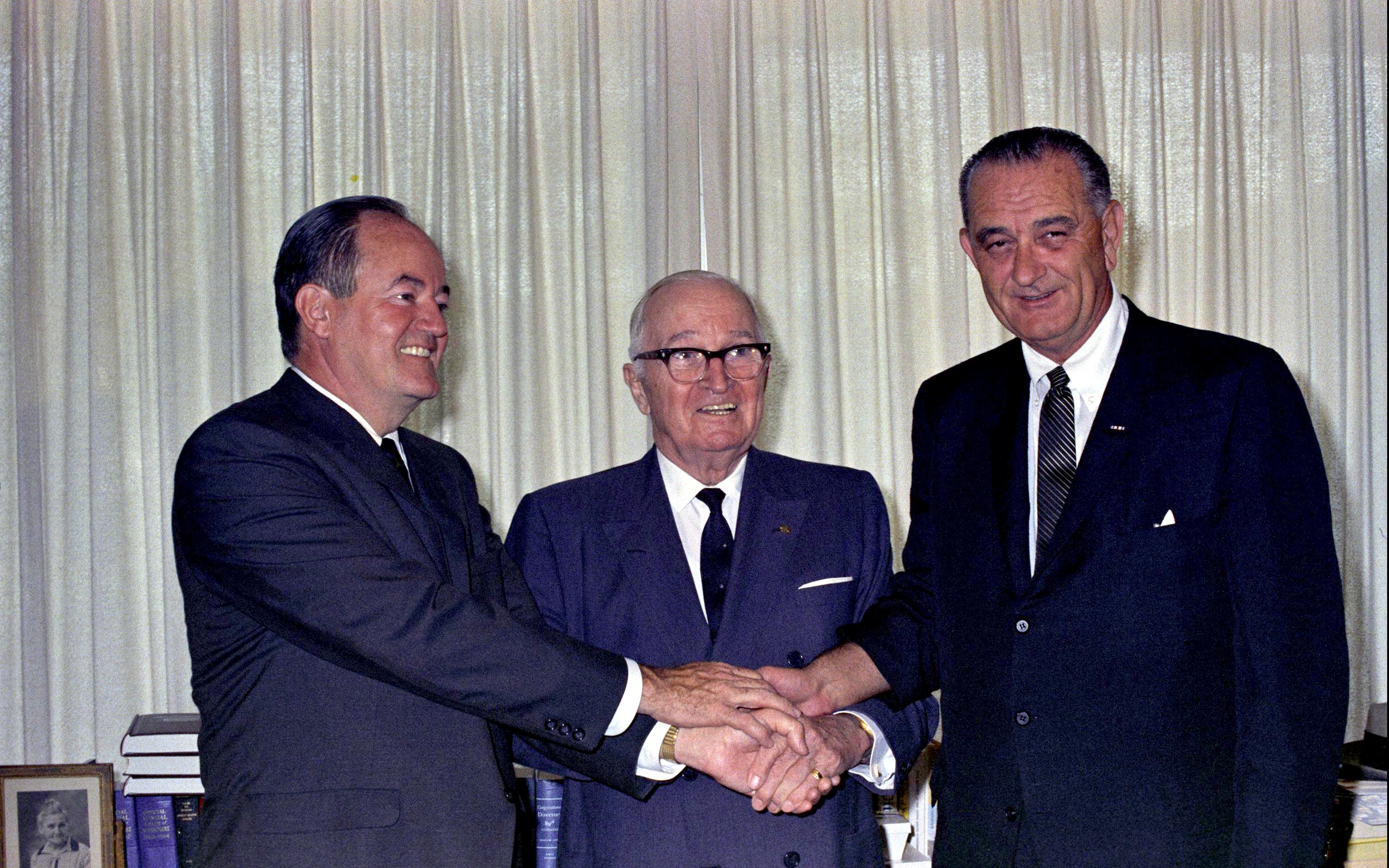 Photo - Signing of the Medicare Bill - LBJ Library