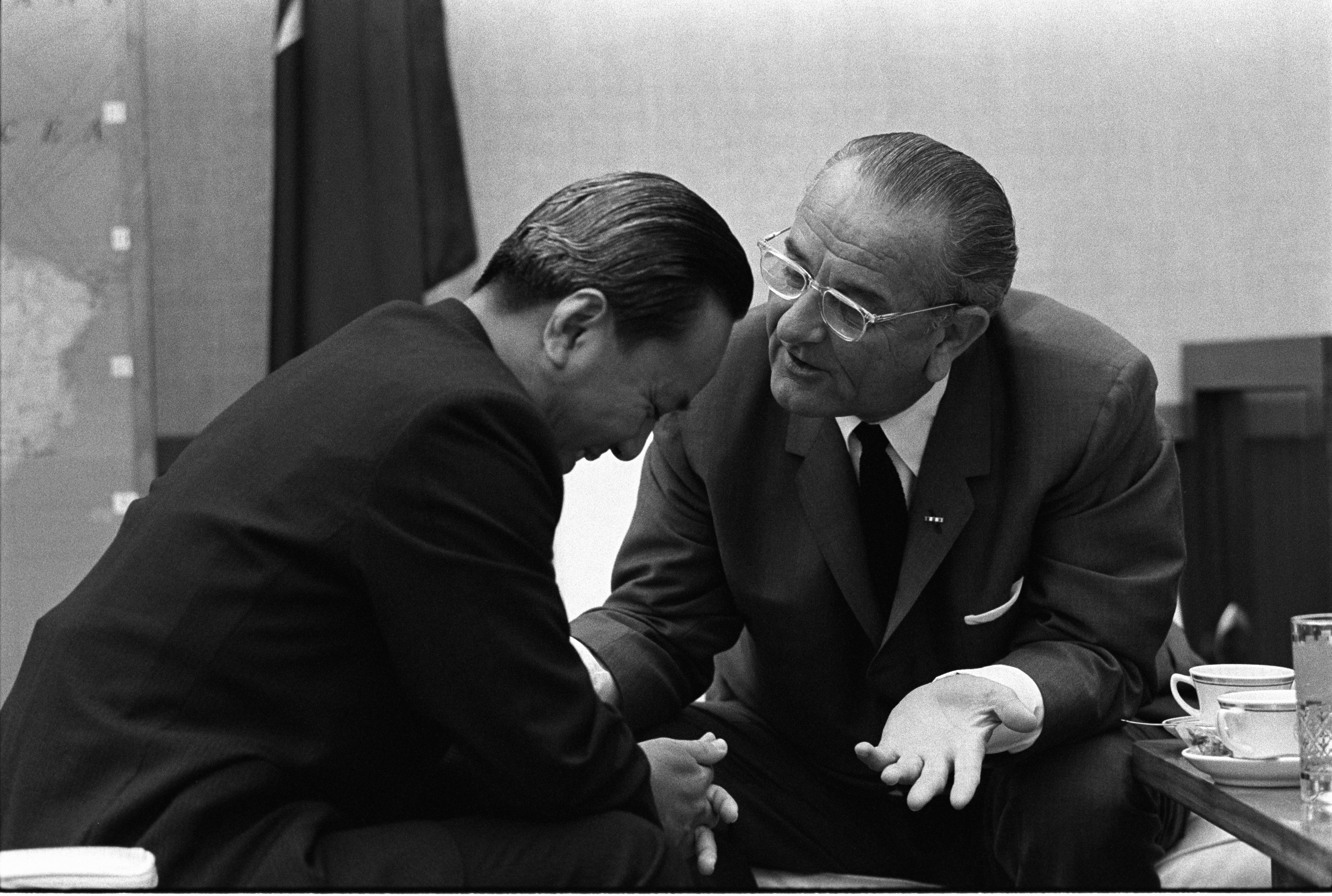 Photo - LBJ and Vietnam - LBJ Library