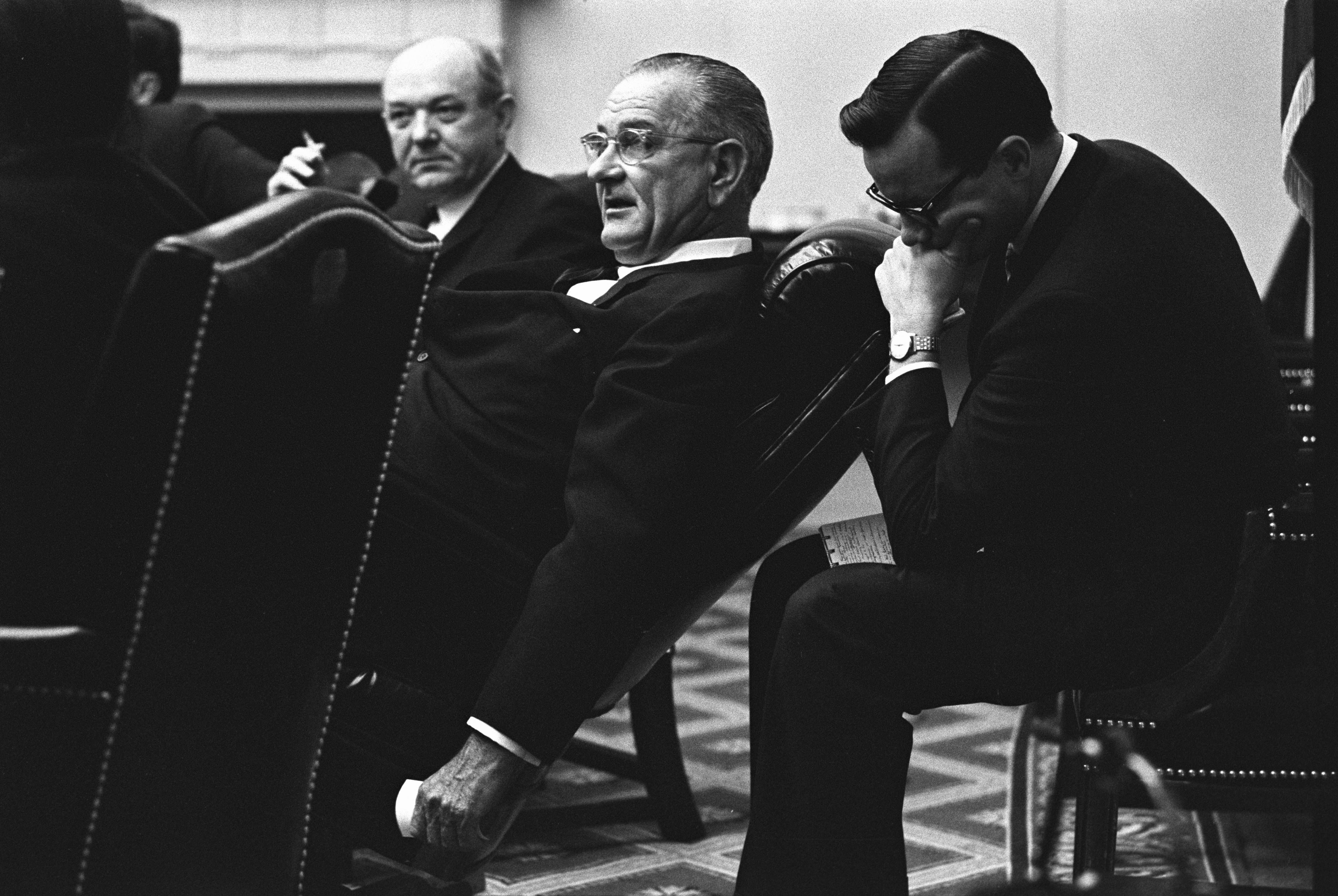 Photo - LBJ and Vietnam - LBJ Library