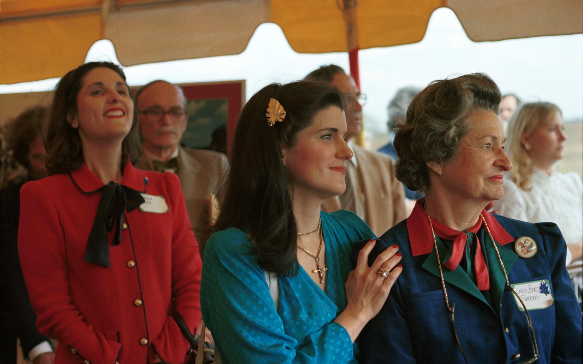 Photo - Lady Bird with daughters Lynda and Luci at the National ...