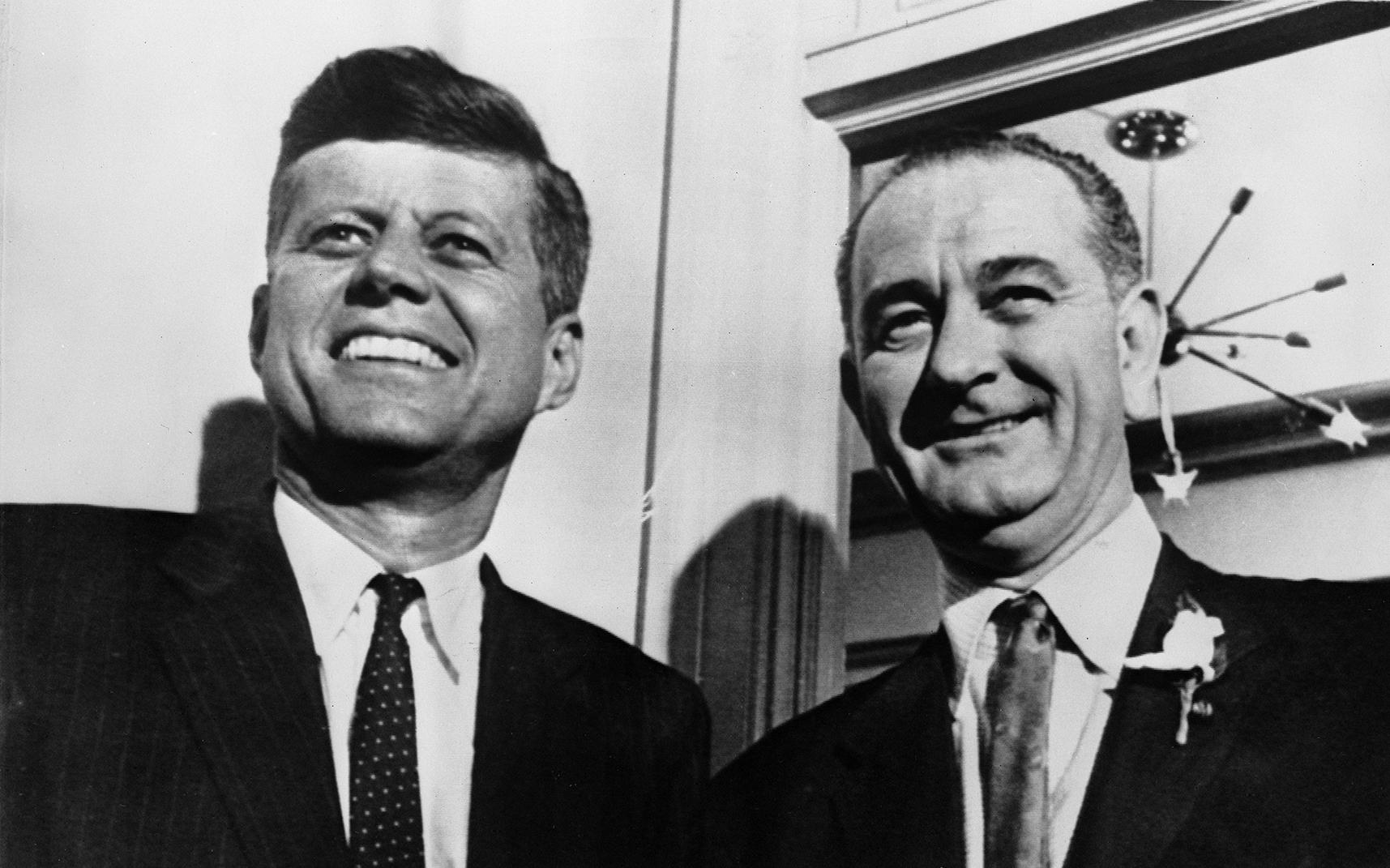 Photo - Senator John F. Kennedy and Senator Lyndon B. Johnson - LBJ Library