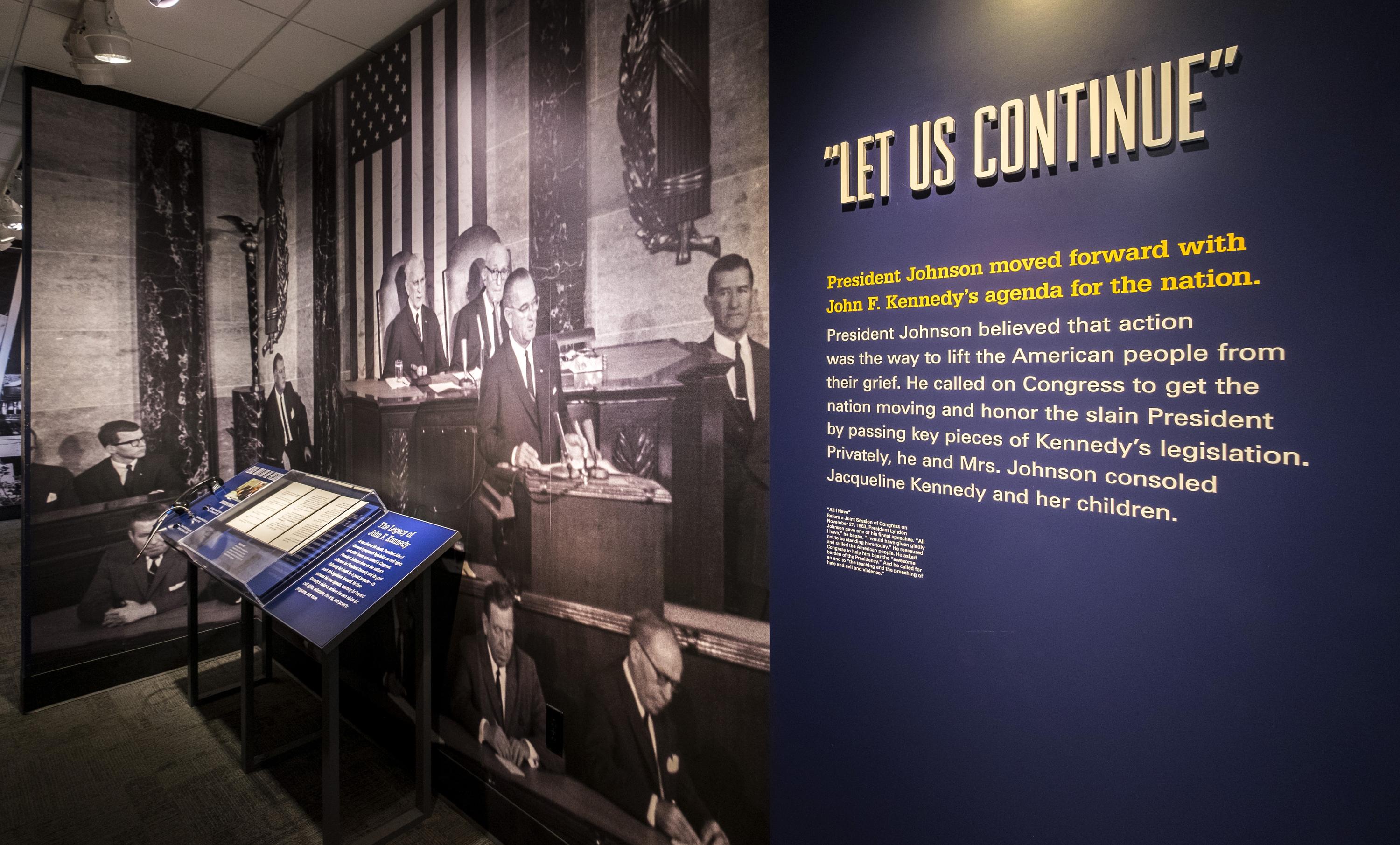 Photo - Permanent Exhibits Photos - LBJ Library