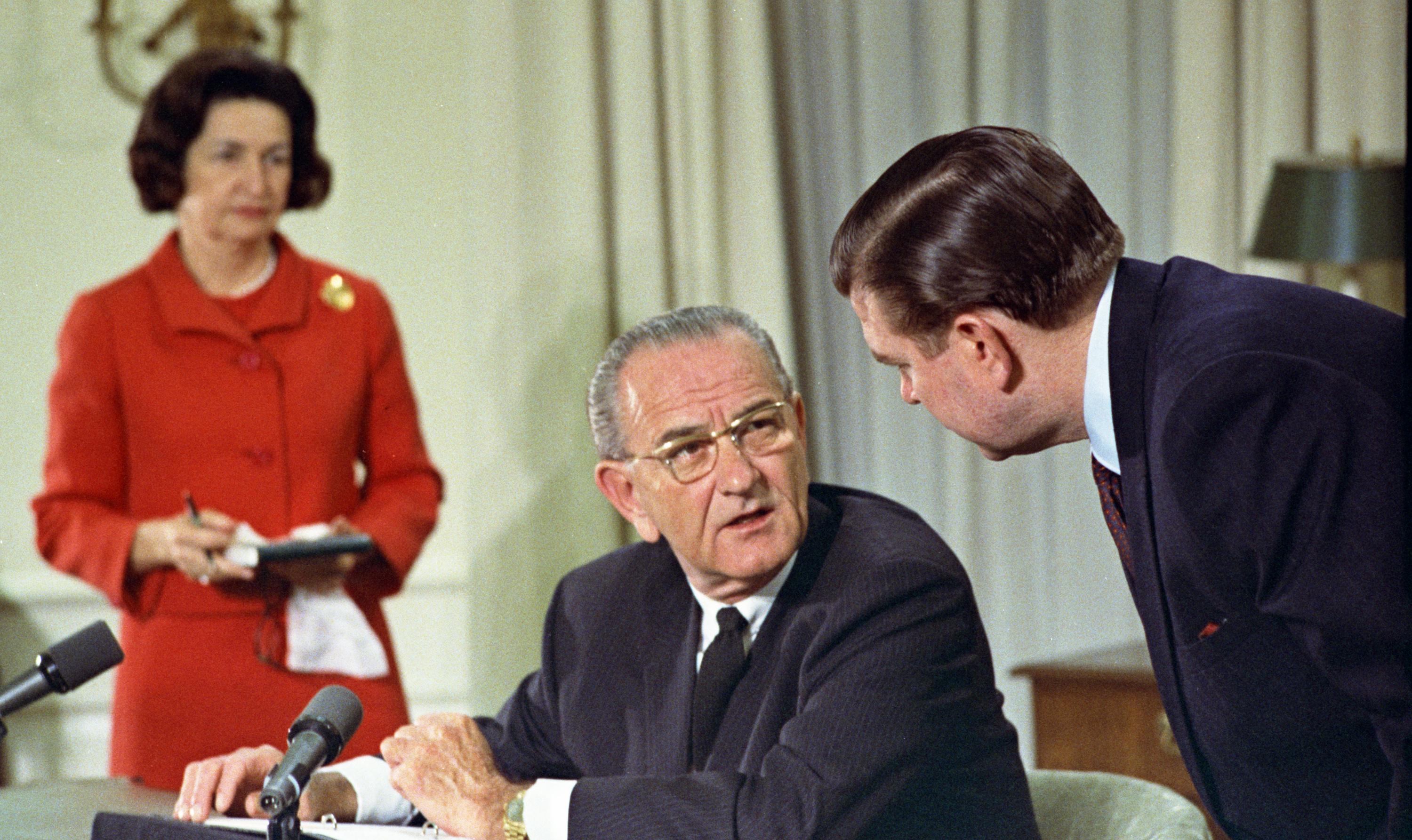 Photo - LBJ’s March 31 Speech - LBJ Library