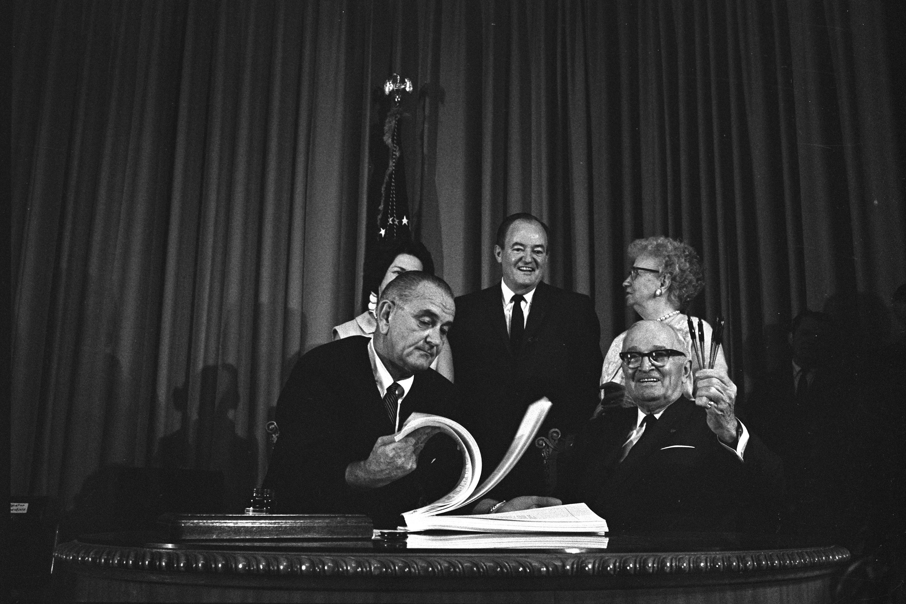 Video - Signing of the Medicare Bill - LBJ Library