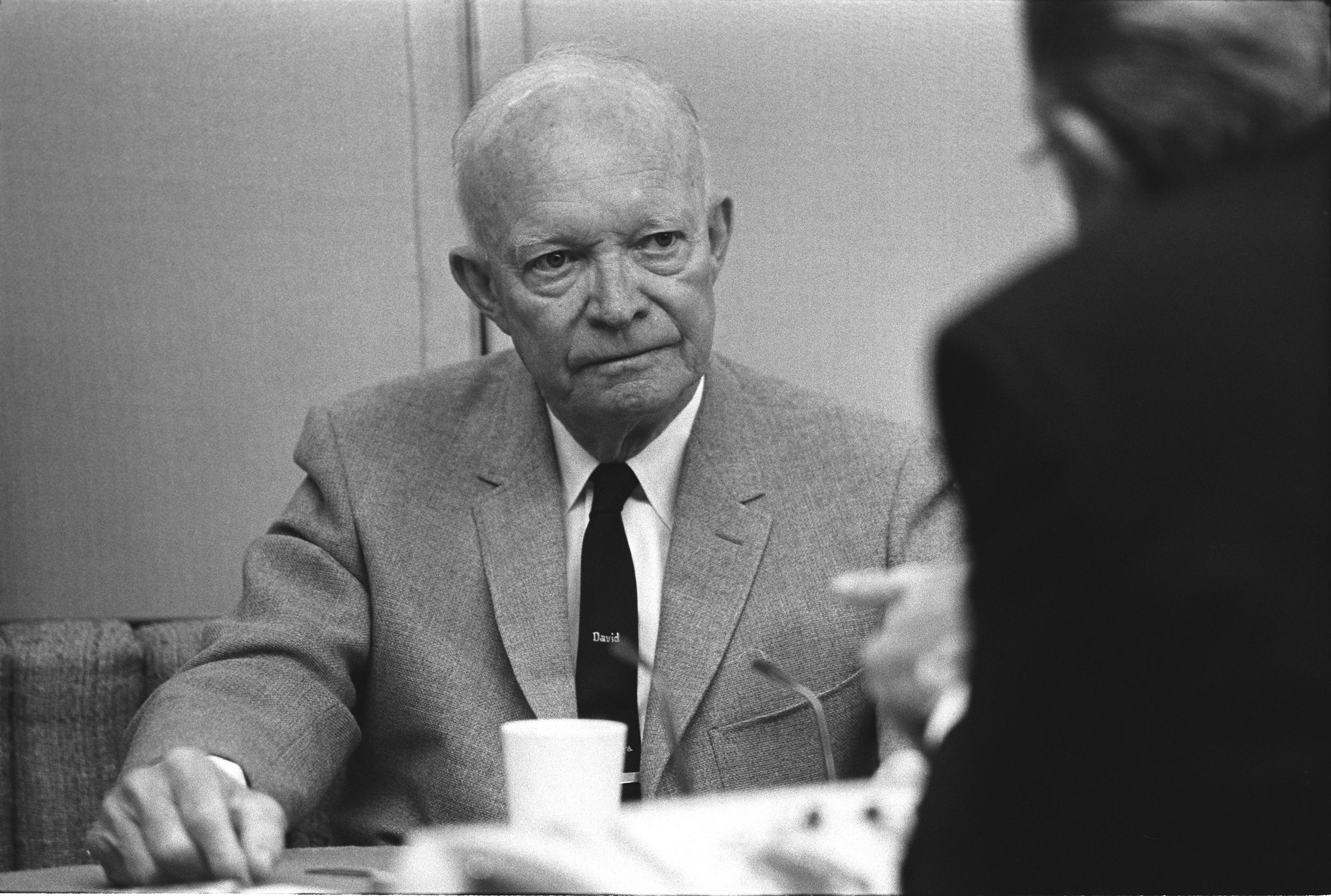 Audio - Oct. 3, 1966: President Johnson speaks with former President ...