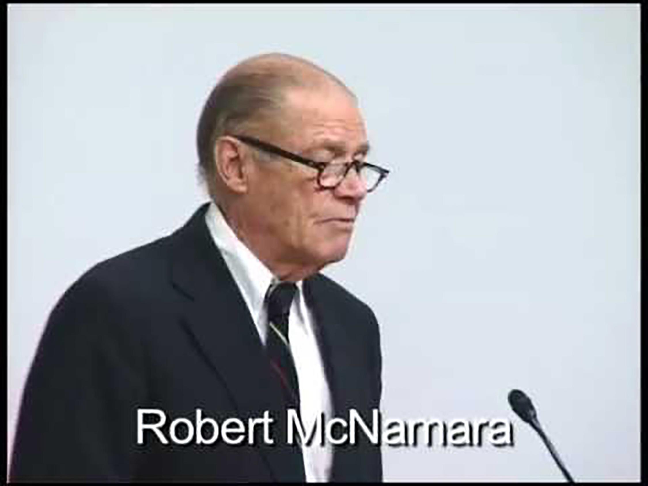 Video - Excerpt: Robert McNamara, "We were wrong," May 1995. - LBJ Library